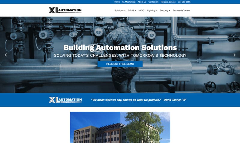 XL Automation & Energy Management Services - Links Web Design