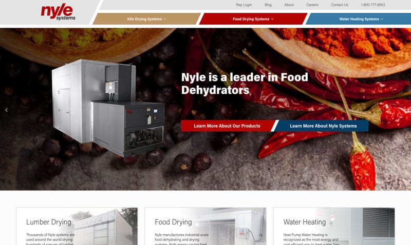 Nyle Systems - Links Web Design - Bangor, Maine
