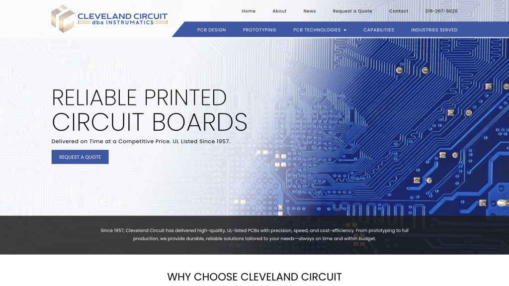 Web Portfolio | Cleveland Circuit | Links | Bangor, Maine